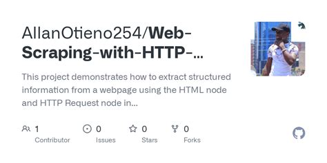 github allanotieno254 web scraping with requests and html
