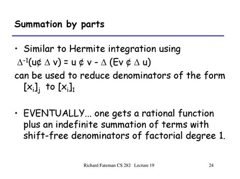 Closed Forms For Summations Ppt Download