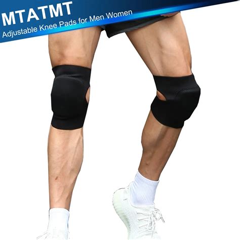 남녀공용 조정 가능한 무릎 보호대 테니스 요가 사이클링 달리기 춤추는 무릎 보호대 1 쌍 Aliexpress