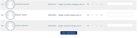 Manual Attendance Entry Laravel