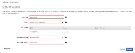 How To Create Subnets In A Vpc In Aws Console Edureka Community