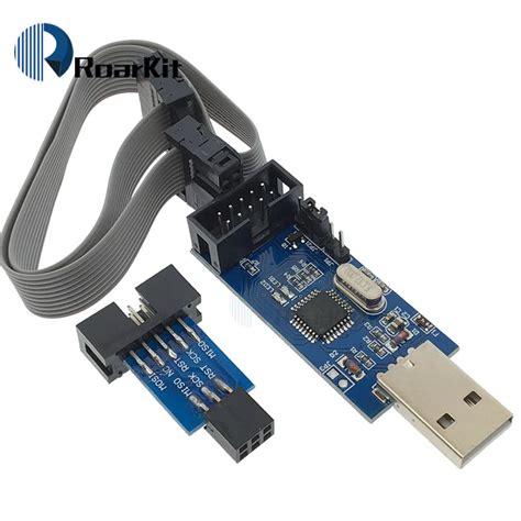 Usb Isp Usbasp программатор для 51 Avr программатор Usb с Idc — Microelectronica Магазин