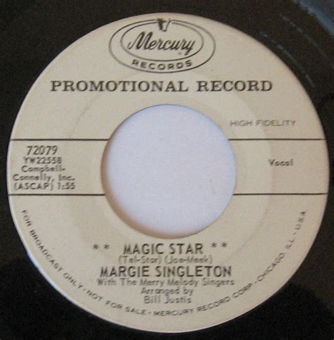 Margie Singleton With The Merry Melody Singers Magic Star 1963