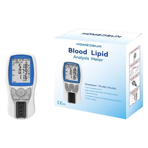 Hslpm 102 Portable Cholesterol Testing Kit Home Use 4 In Desertcart India
