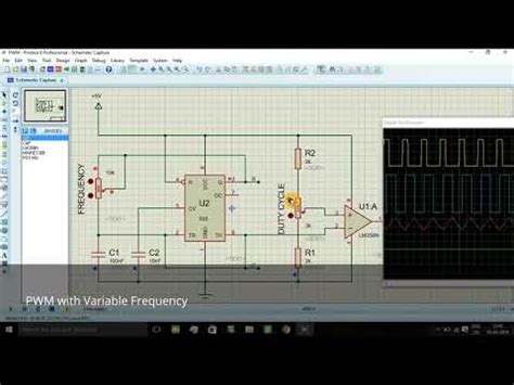 555 Timer Based PWM With Variable Frequency Circuit Diagram Holden Abbott