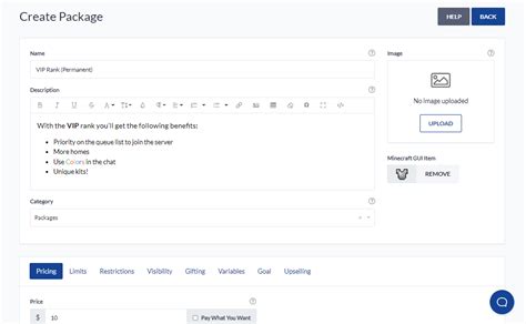How To Monetize Your Minecraft Server With Tebex Iceline Hosting Knowledge Base