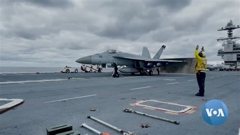 Newest Us Aircraft Carrier Sets Sail On First Deployment