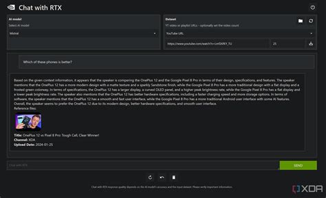 Nvidia S Chat With Rtx Will Connect An Llm With Youtube Videos And Documents Locally On Your Pc