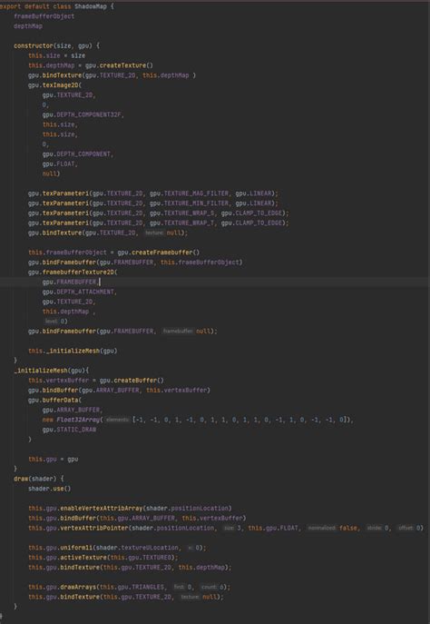 Shadow Mapping Problem Help Webgl2 Rwebgl