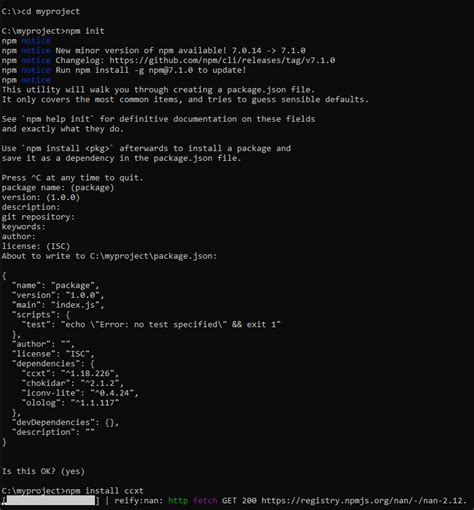 Trying To Npm Install Ccxt · Issue 8094 · Ccxtccxt · Github