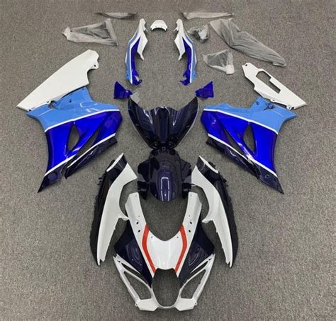 Suzuki Gsxr1000 Fairings 2017 2025 White Triple Blue Red