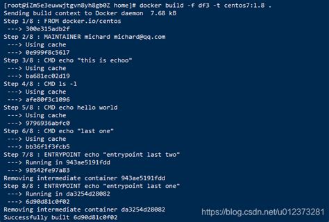 Docker Cmd和entrypoint深入详解分析 Entrypoint [catalina Sh Run] Csdn博客