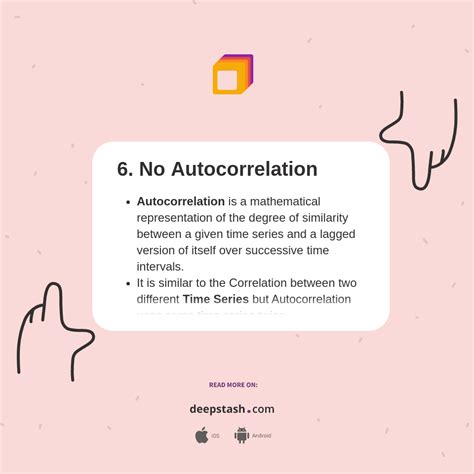 6 No Autocorrelation Deepstash