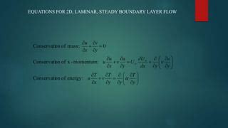 Boundary Layer Concept For External Flow PPTX