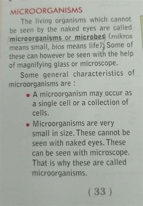 MICROORGANISMSThe Living Organisms Which Cannot Be Seen By The Naked Eye