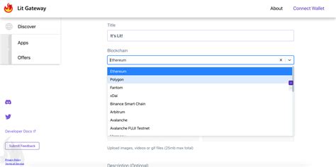Open Source Multi Chain Unlockable Nft Minter