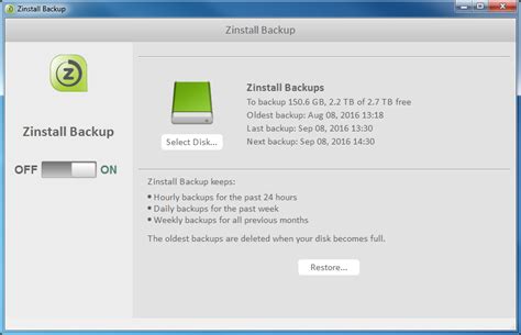 how to time machine backup for pc with windows 10 8 or 7 zinstall