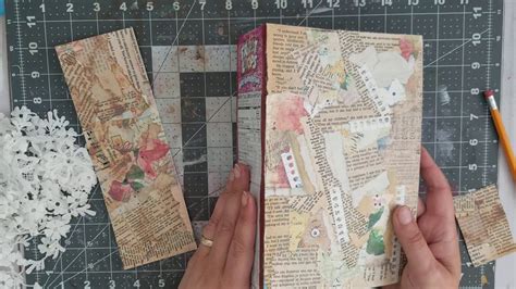 Junk Journal Cover For Beginners Step By Step Tutorial 2 Youtube