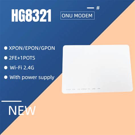 Hg8321 Epon Gpon Xpon Onu Ont Terminal With 1 Voice Port 2 Data