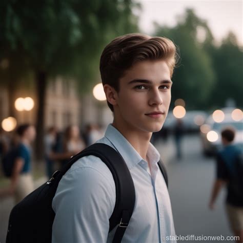 High School Students Career Exploration Stable Diffusion Online