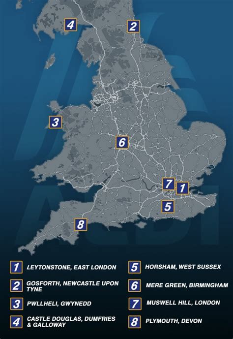 Map Reveals Eight Locations Where New Aldi Stores Will Be Opening Uk