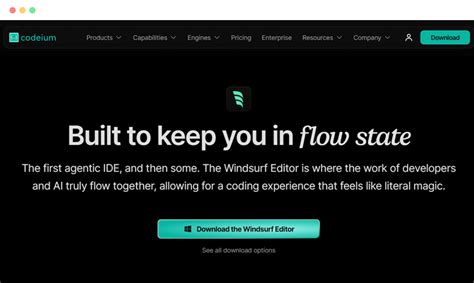 Windsurf Ai 强大的ai编程开发ide工具 通塔师ai导航 Windsurf Ai 强大的ai编程开发ide工具 通塔师ai导航