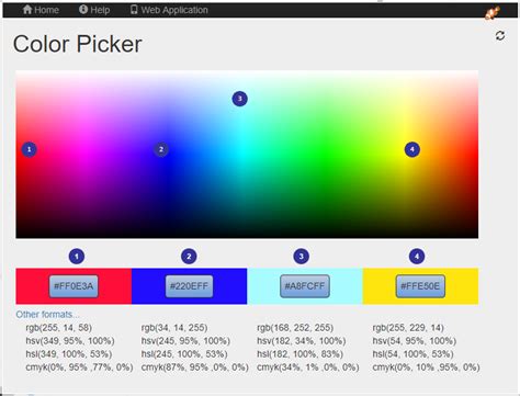 Online Color Picker Html Color Picker