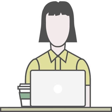Female Programmer Icon Download Female Programmer Icon In Png And Vector Svg Formats For Both