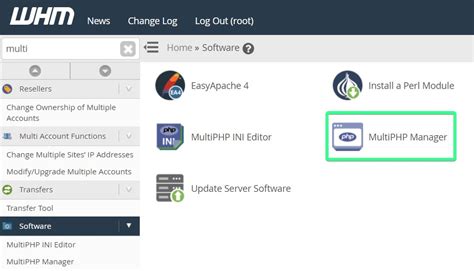 Php Selector Integration With Cpanel Cloudlinux