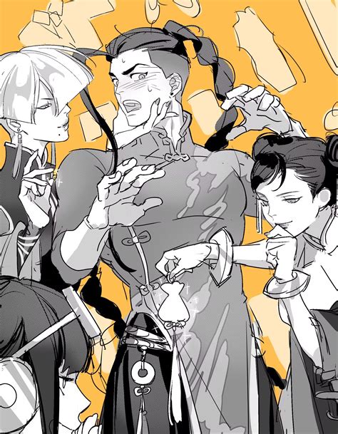 Chun Li Jamie Siu A K I And Li Fen Street Fighter And More Drawn By Burnfir