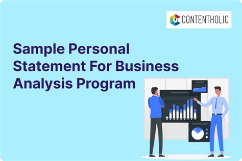 Personal Statement Sample For Business Analytics Program Contentholic
