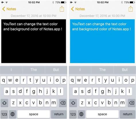 Cambia El Color De Texto Y Del Fondo De Tus Notas Con YouText Jailbreak IPhoneate INeate