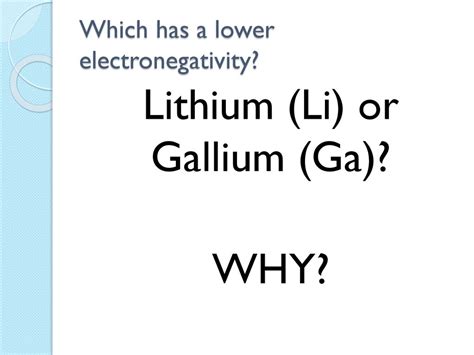 Electronegativity And Ionic Radius Ppt Download