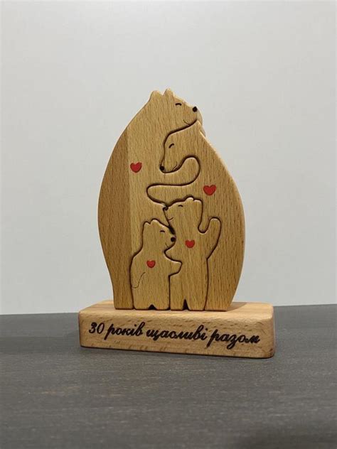 Родина ведмедів — ціна 620 грн у каталозі Статуетки Купити товари для дому та побуту за