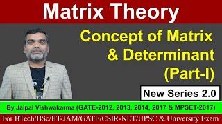 Matrix Theory Basics Of Matrix U Determinant Lectur Doovi
