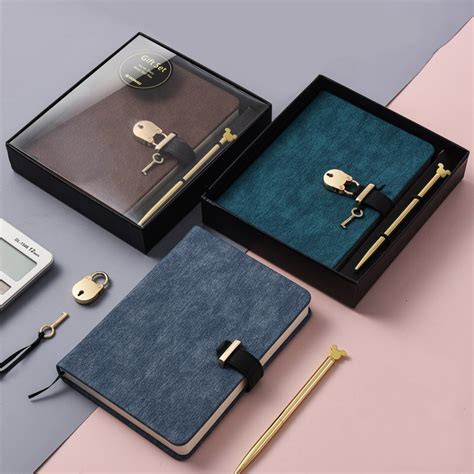 Secret Lined Journal Diary Ruled Notebook With Loc Vicedeal