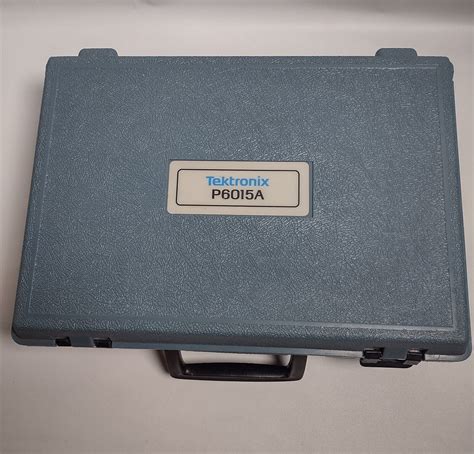 Tektronix P6015a 1000x High Voltage Probe With Case Manual Accessories