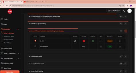 Dsa Striver Learningjourney Techskills Problemsolving Allumalla