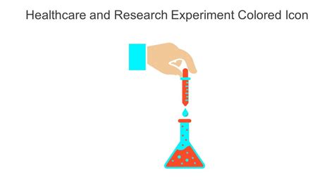 Healthcare And Research Experiment Colored Icon In Powerpoint Pptx Png And Editable Eps Format