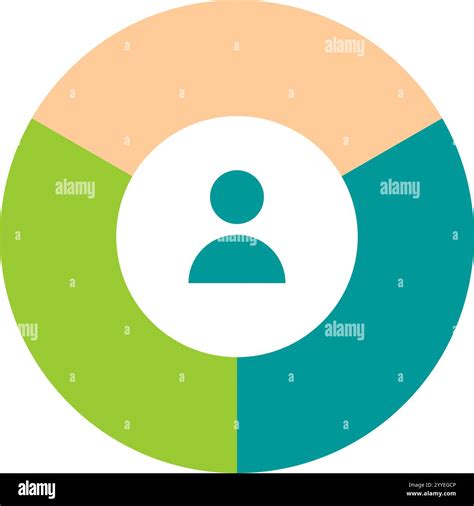 Audience Segmentation A Flat Color Vector Element Forms The Basis Of