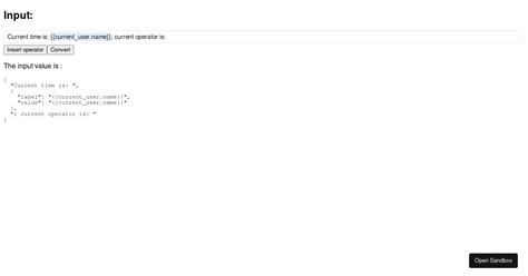 Highlight Input Examples Codesandbox