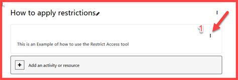 Adding And Managing Restrictions An Instructors Guide To Teaching