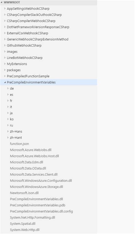 Azurefunctionsのprecompiled Functionsを試してみる Techguitarrapccóm