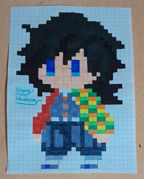 Giyuu Tomioka Pikel Art ドット絵 猫大好き 絵