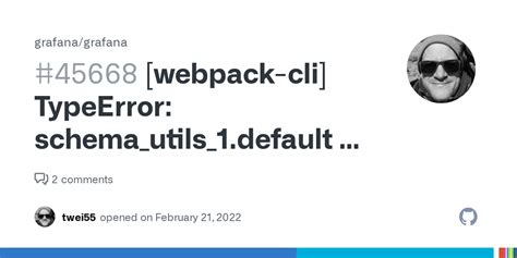 Webpack Cli Typeerror Schemautils1default Is Not A Function