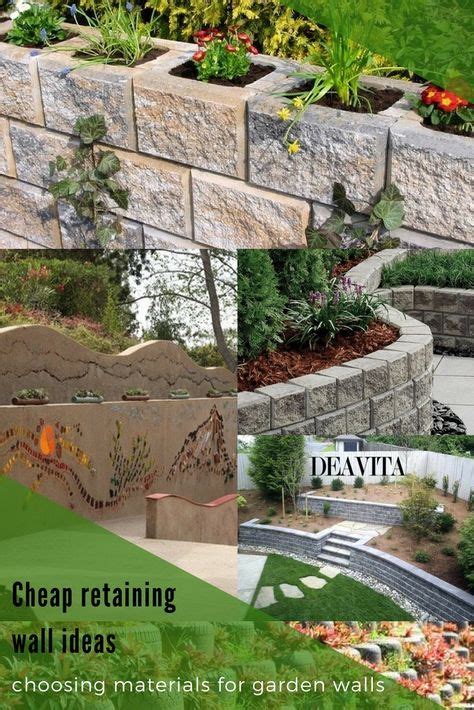 Cheap Retaining Wall Ideas For Your Garden
