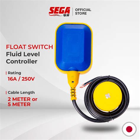 Japan 250v Sega Submersible Water Level Sensor Controller Float Switch 2m 5m Pump Water Tank