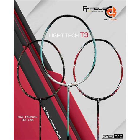 Felet Light Tech T U G Badminton Racket Original Shopee Malaysia