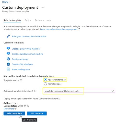 Im Not Able To Deploy Any Arm Template Microsoft Qanda