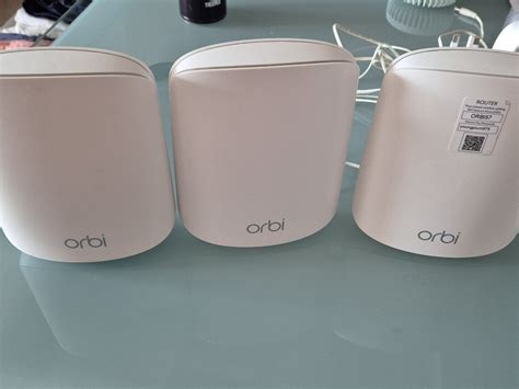 3 Pc Orbi Router Model Rbk353 Computers And Tech Parts And Accessories Networking On Carousell